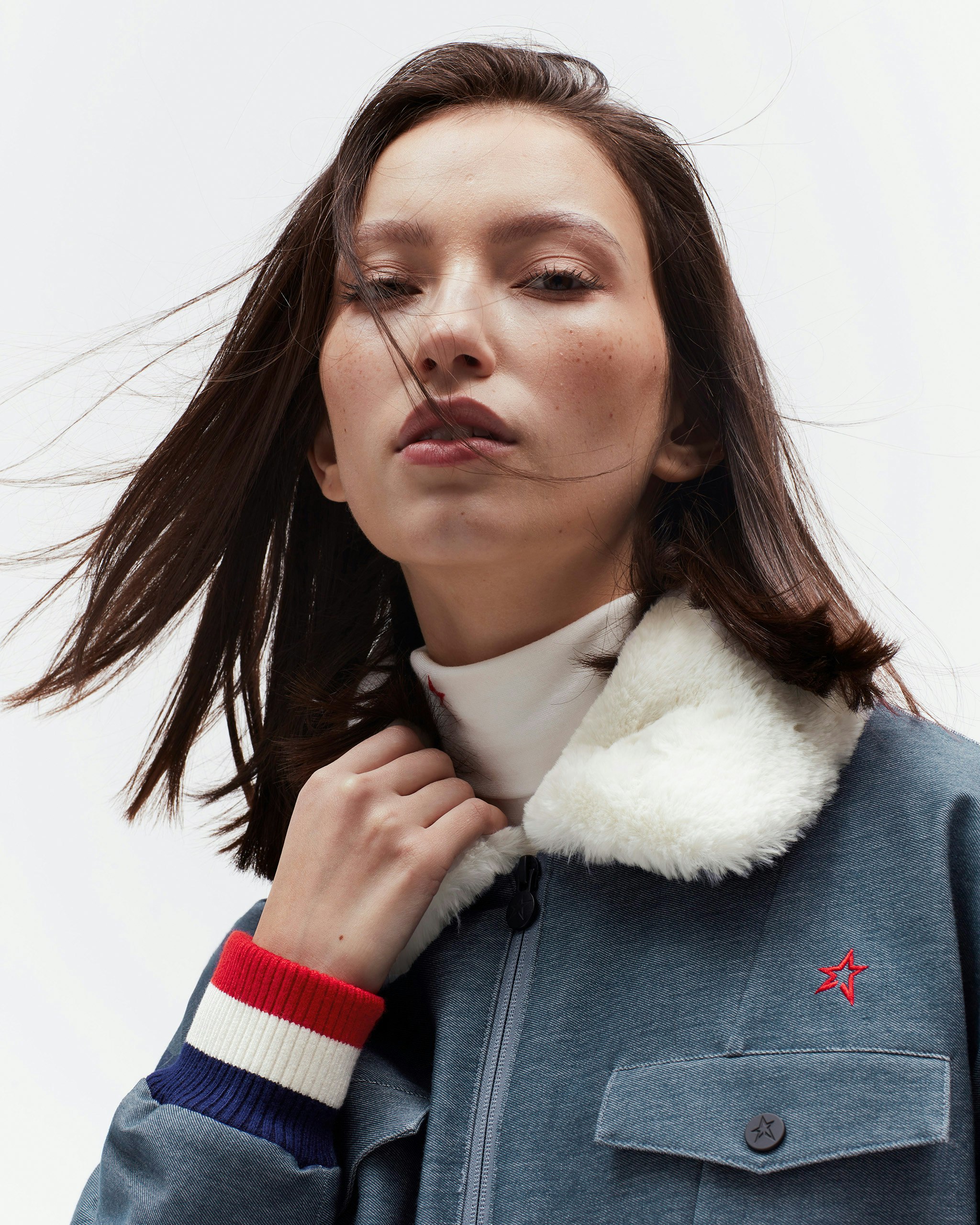 Denim Bomber Jacket Perfect Moment