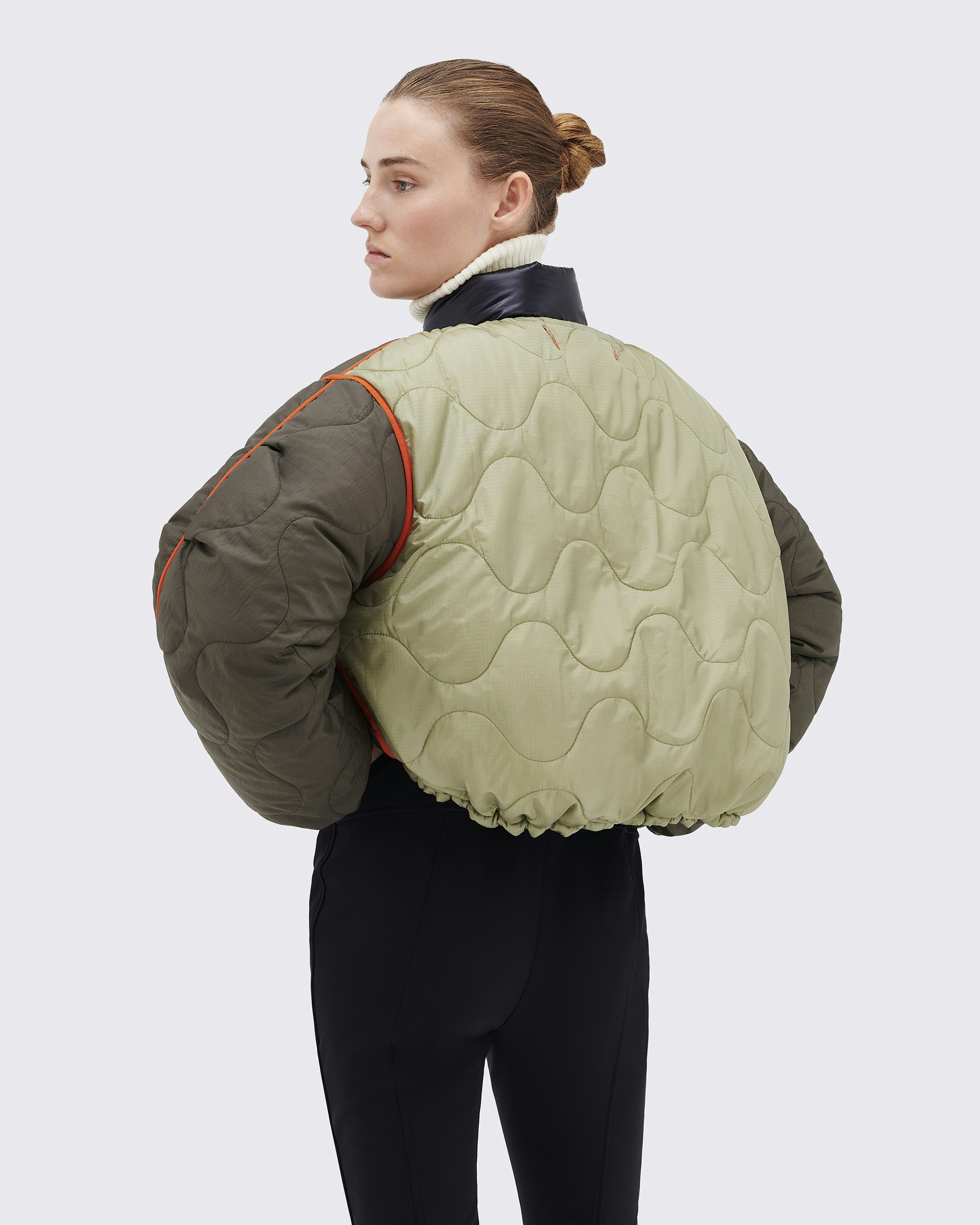 PM x Marfa Stance Reversible Ski Bomber | Perfect Moment